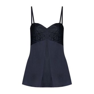 Zadig&Voltaire Femme, Tops, Bleu, Taille: 42 FR Cippie Satin Top