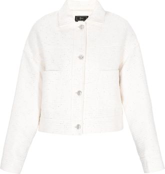 Faina Jacke Frauen cremefarben