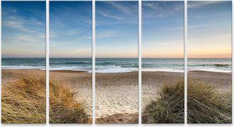 Islandburner Bild auf Leinwand Weg Zum Meer Urlaubsfeeling Strand In Der Nähe Von Christchurch Bilder Wandbilder Poster