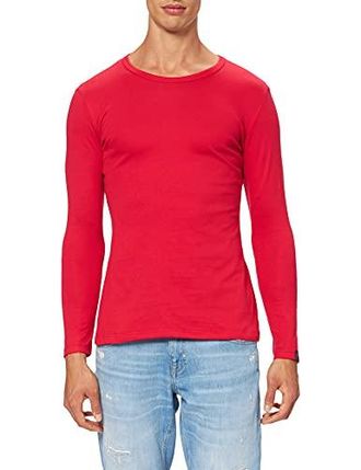 Trigema 602501 T-Shirt Manches Longues, Rouge-Rot (Kirsch 036), XS Homme