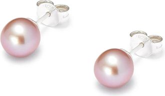 Hatton Labs Femme, Accessoires, Rose, Taille: ONE Size Hle361302 Pearl Stud Earrings