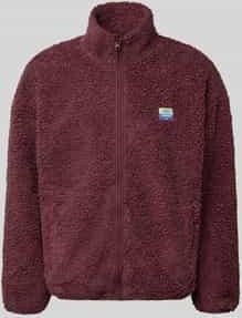 American Vintage Sweatjacke Modell HOKTOWN mit Logo-Patch