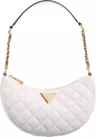 Guess Pochettes - Giully Top Zip Shoulder - Gr. unisize - in Wei&szlig; - f&uuml;r Damen