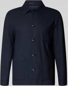 Roy Robson Regular Fit Hemdjacke mit Viskose-Anteil