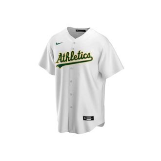 Nike Oakland Athletics Baseballtrikot Wei&szlig; - - Sport - Herren - Wei&szlig; - S