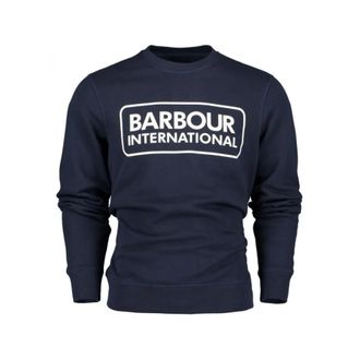 Barbour Gro&szlig;er Logo-Sweatshirt in Marineblau - - Sweatshirts & Hoodies - Herren - Blau - XL