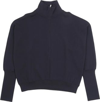 Max Mara Femme, Pulls, Bleu, Taille: 38 FR Col roul&eacute;s
