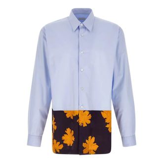 Dries Van Noten Capero Baumwoll-Popeline-Hemd - - Shirts - Herren - Mehrfarbig - M
