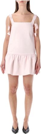 Self Portrait Femme, Robes, Rose, Taille: 34 FR Flower Taffeta Mini Dress