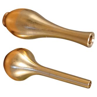 Hemobllo 2 St&uuml;ck Kleiner Messing Vasen Klein Leichte Kupfer Deko f&uuml;r Tisch und Wohnraum Kleiner Blumenarrangement f&uuml;r Zuhause und B&uuml;ro