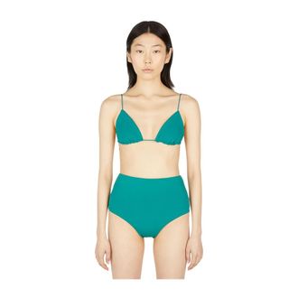 Ziah Triangle Bikini Top - - Swimwear - Damen - Gr&uuml;n - L