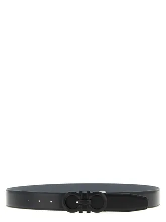 Ferragamo Gancini Belt - Grey
