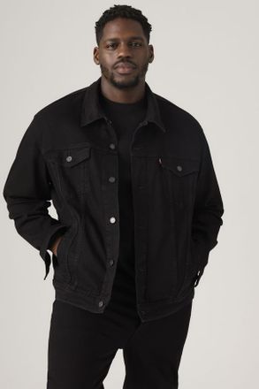 Levi's Veste Trucker (Grandes Tailles) - Homme - Noir / Last Nite Big Trucker - 1XL
