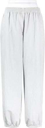 Alexander Wang Femme, Pantalons, Gris, Taille: 42 FR Wide Pantalons