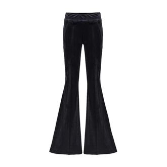 Aniye By Femme, Pantalons, Noir, Taille: 38 FR Pantalon Noir Évasé en Velours