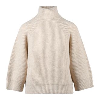 PESERICO English Rib Sweater - - Knitwear - Damen - Beige - S