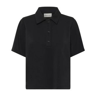 MY ESSENTIAL WARDROBE Femme, Tops, Noir, Taille: 38 FR Polo Chemises