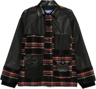 Junya Watanabe Homme, Vestes, Multicolore, Taille: M Veste Patchwork Smoking