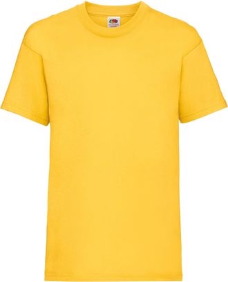 Fruit Of The Loom Jungen T-Shirt Value T, Gelb (Sunflower),9-11 Jahre (Herstellergr&ouml;&szlig;e:32)
