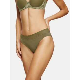 Triumph Klassischer Damenslip Feel of Modal 10214403 Gr&uuml;n