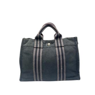 Herm&egrave;s Pre-owned Canvas Mini Tote Bag - - Pre-owned - Damen - Schwarzk - ONE SIZE