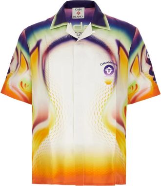 Casablanca Homme, Chemises, Multicolore, Taille: S T-Shirt