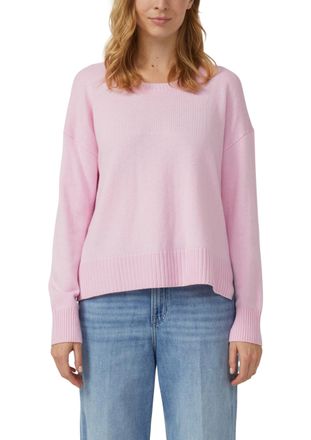 s.Oliver Strickpullover mit Seitenschlitzen