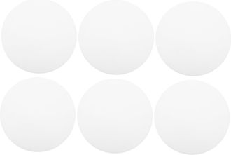 Angoily Diffusorabdeckung F&uuml;r -strahler 6er-set Flache Streuplatten Downlight-schattierungsplatte Sanfte Beleuchtung Einfach Zu Installierender Deckenlichtdif