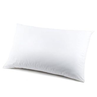 Caleffi Oreiller 50x80 cm en coton - Coussin Rectangulaire Respirant et Confortable, Id&eacute;al pour un Sommeil R&eacute;parateur - Oreillers Anti Acarien - Coussin Lit A