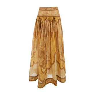 Zimmermann Femme, Jupes, Multicolore, Taille: 34 FR Wanderlust Maxi Skirt