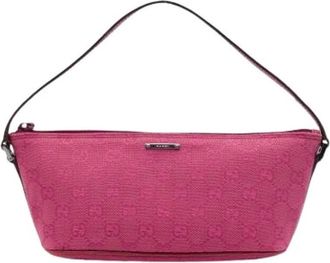 Gucci Sac Mini Pre-owned en Toile - Femme - Pre-owned - Rose - Taille: ONE Size
