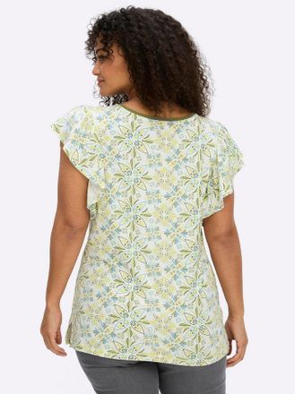 Sheego T-Shirt Shirt Kurzarm