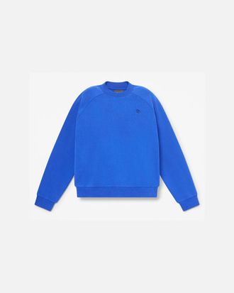 Timberland Crafted Sweatshirt mit Rundhalsausschnitt f&uuml;r Damen in Blau, Damen, Blau, Gr&ouml;&szlig;e