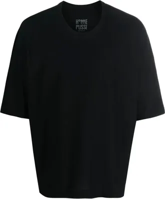 Issey Miyake Homme, Tops, Noir, Taille: M T-Shirt