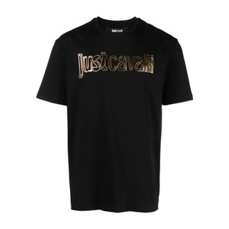 Just Cavalli T-Shirts - - Tops - Herren - Schwarzk - M
