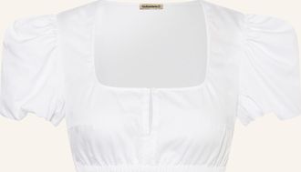 Gottseidank Gottseidank Dirndlbluse Irma weiss