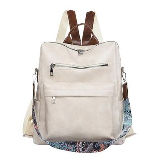Generic Sac &agrave; Dos Femme D&eacute;contract&eacute; pour &Eacute;cole et en Plein Air Mode Urbaine Pratique L&eacute;ger
