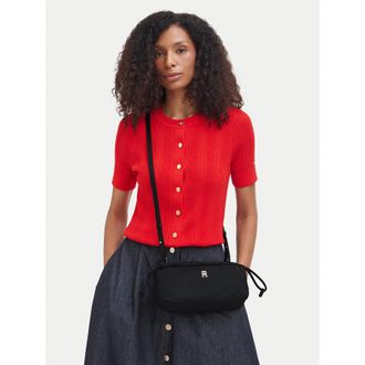 Tommy Hilfiger Handtasche Tommy Hilfiger AW0AW19174 Schwarz