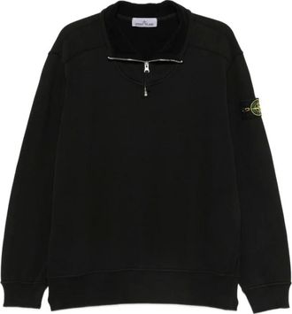 Stone Island Herren, Sweatshirts & Hoodies, Schwarzk, MGr&ouml;&szlig;e