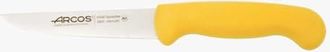 Arcos Gem&uuml;semesser Edelstahl NITRUM 100 mm - Perfekt zum Sch&auml;len und Schneiden von Obst und Gem&uuml;se - Gelber Polypropylen-Griff - Serie 2900