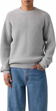 Levi's Presidio Crew Pull-Over, Mid Tone Grey Heathe, M Homme