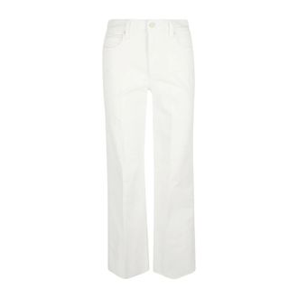 Paige Beige Baumwoll Elasthan Jeans Hergestellt in Mexiko - - Jeans - Damen - Beige - W27
