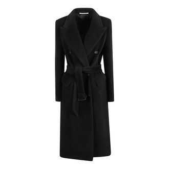 Tagliatore Jole Zweireiher-Mantel - - Coats - Damen - Schwarzk - XS