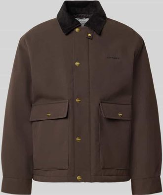Carhartt Work in Progress Relaxed Fit Jacke mit Umlegekragen Modell Quentin
