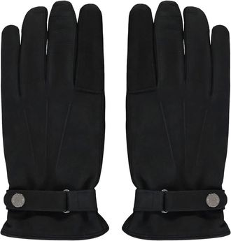 Moorer Homme, Accessoires, Bleu, Taille: 9 IN Gants en cuir