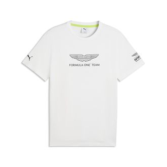 Puma x ASTON MARTIN ARAMCO F1 TEAM Essentials T-Shirt Herren, Accessoires, Wei&Atilde;Y, XXL