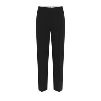 Karen by Simonsen Straight Hosen - - Trousers - Damen - Grau - S