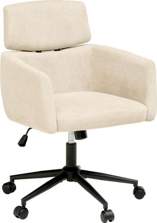 MID.YOU Mid.you Drehstuhl, Holz, Metall, Kunststoff, Textil, Pappel, Sperrholz, Drehkreuz, 62x92x100 cm, Sitzfl&auml;che 360&deg; drehbar, Arbeitszimmer, B&uuml;rost&uuml;hle, D