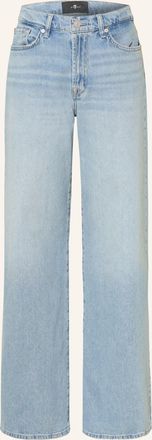 7 For All Mankind Wide Leg Jeans Lotta blau