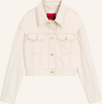 HUGO BOSS Hugo Jeansjacke Gisolia beige